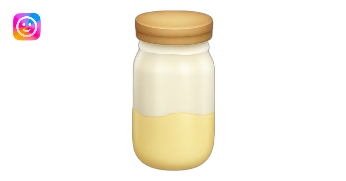 mayonnaise no face emoji | AI Emoji Generator