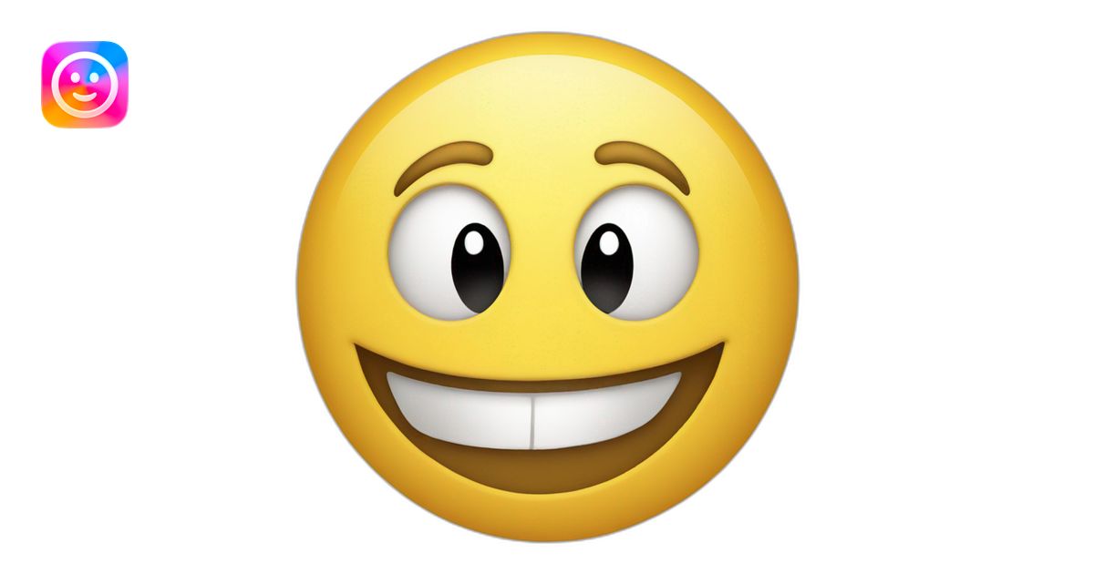 Smiley face emoji | AI Emoji Generator