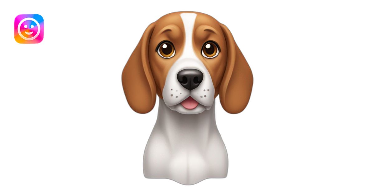 beagle-dog emoji | AI Emoji Generator