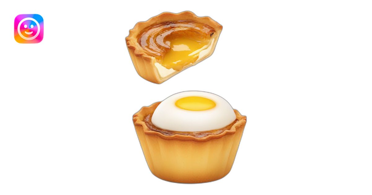egg tart emoji | AI Emoji Generator