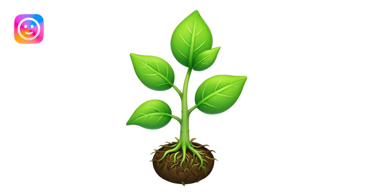 sprout emoji | AI Emoji Generator