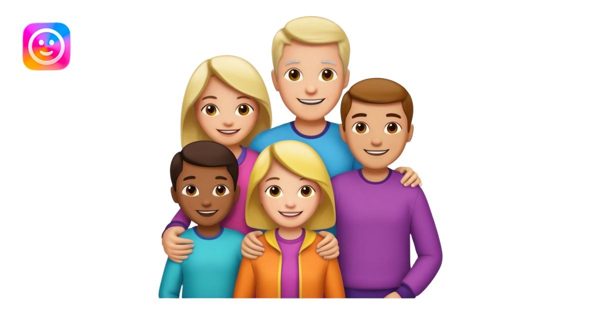 Family emoji | AI Emoji Generator