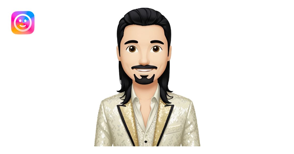 Kevin Richardson from Backstreet Boys with long black hair, ivory ...