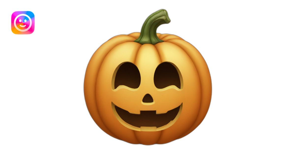 pumpkin halloween emoji | AI Emoji Generator