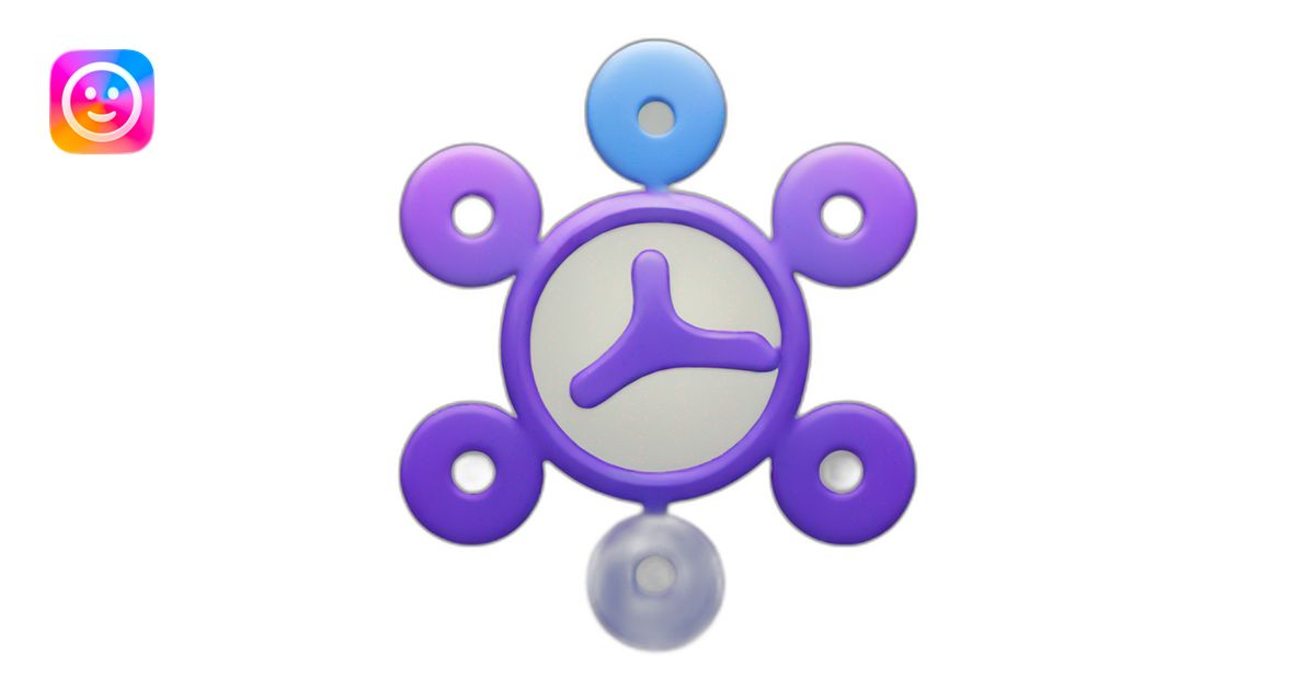 P-hub logo emoji | AI Emoji Generator