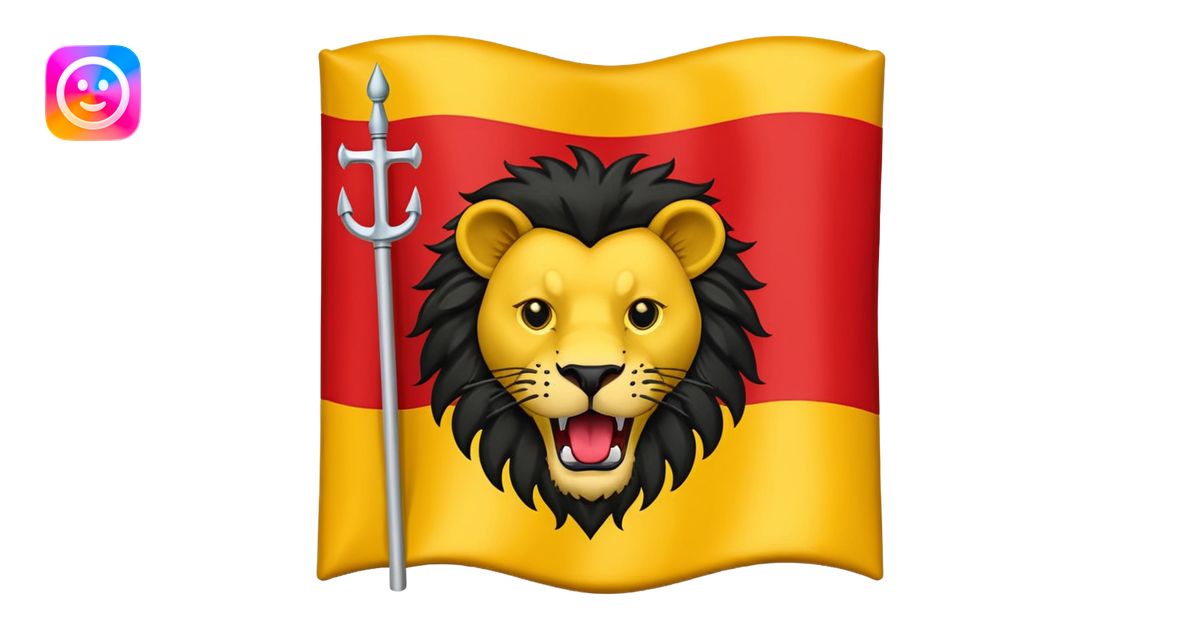 Drapeau flanders emoji | AI Emoji Generator