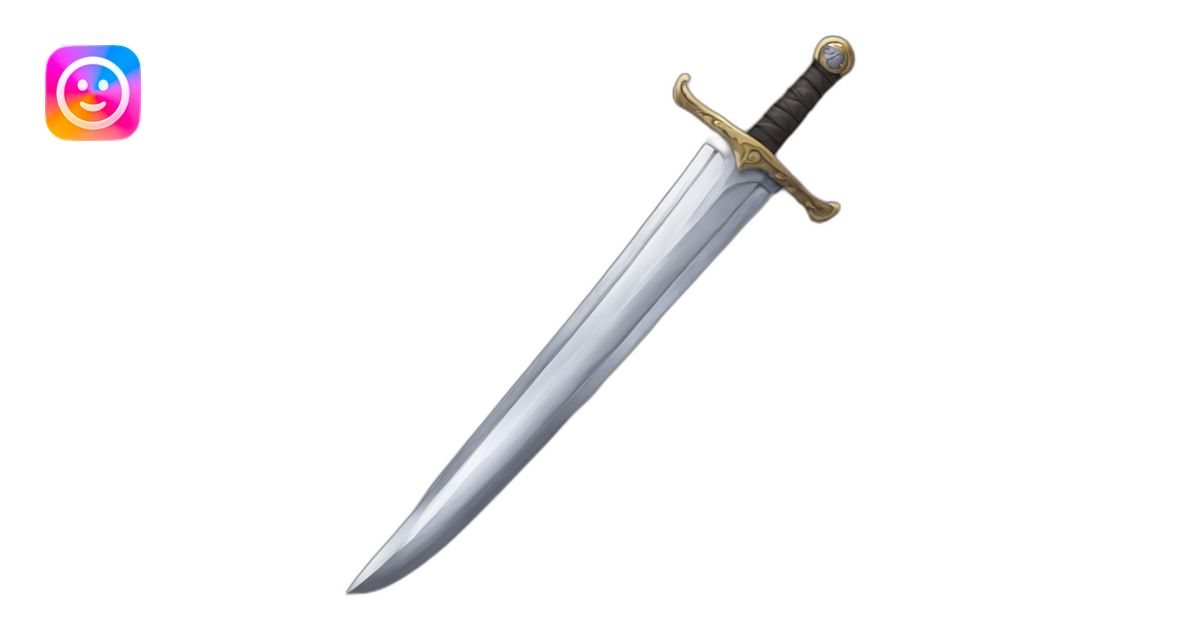 Sword emoji | AI Emoji Generator