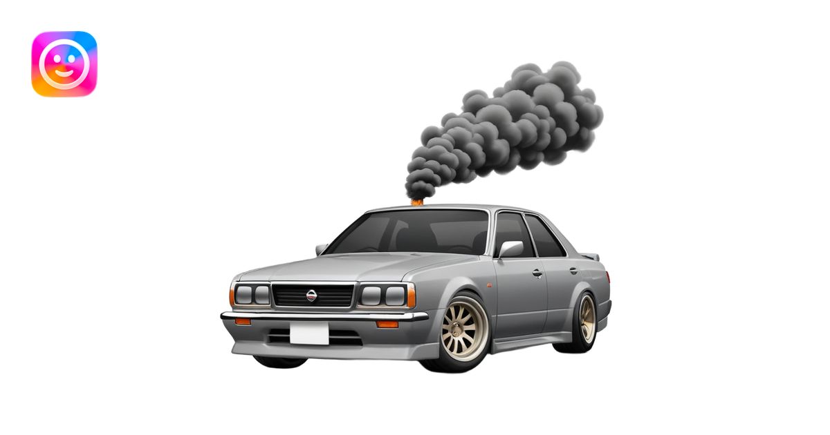 nissan laurel c34 drift emoji | AI Emoji Generator