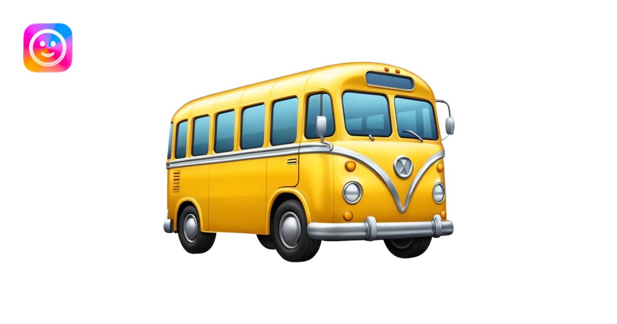 bus emoji | AI Emoji Generator