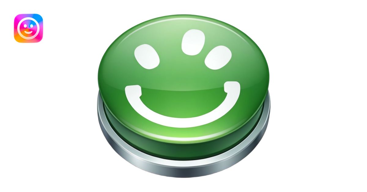 green button saying start emoji | AI Emoji Generator
