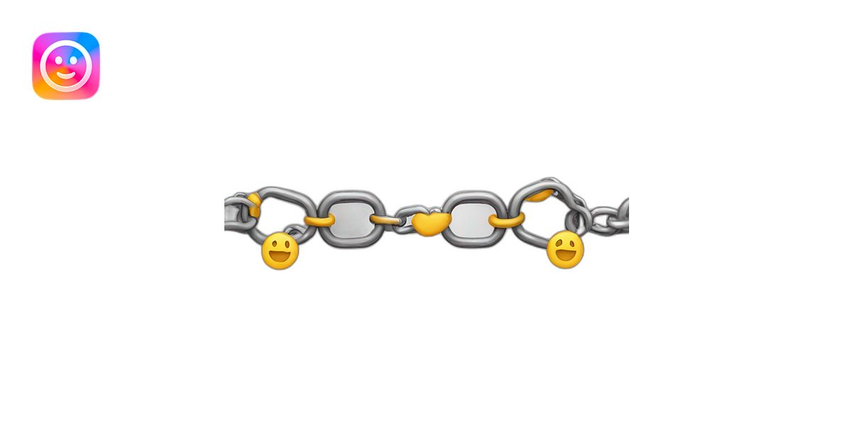 connected chain emoji | AI Emoji Generator