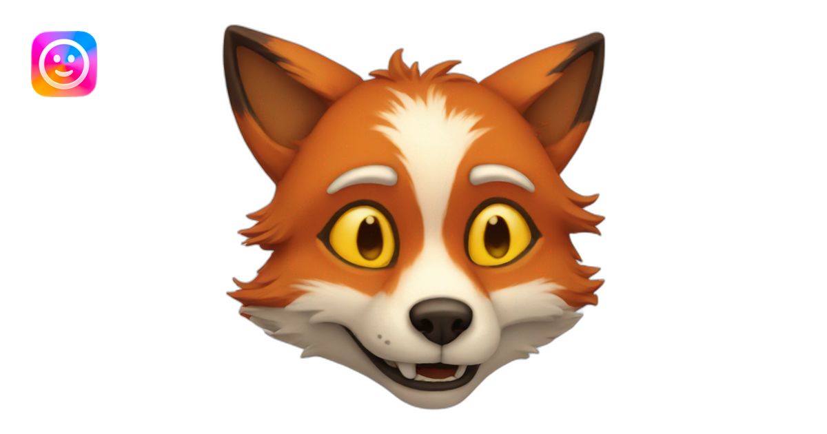 drunk fox emoji | AI Emoji Generator