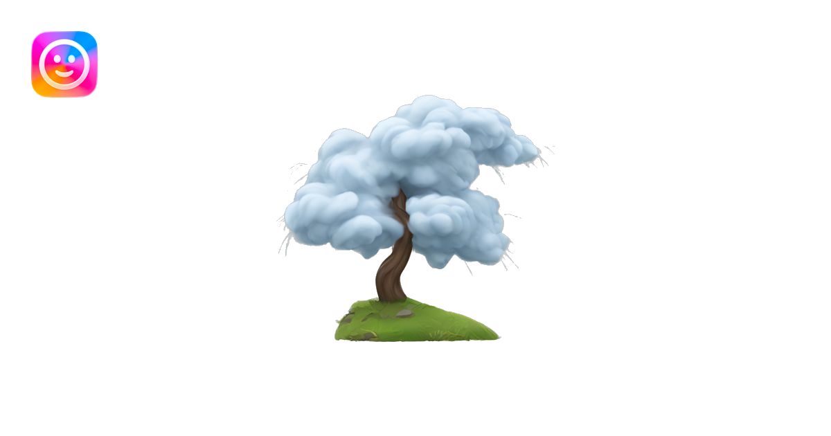 Wind storm emoji | AI Emoji Generator