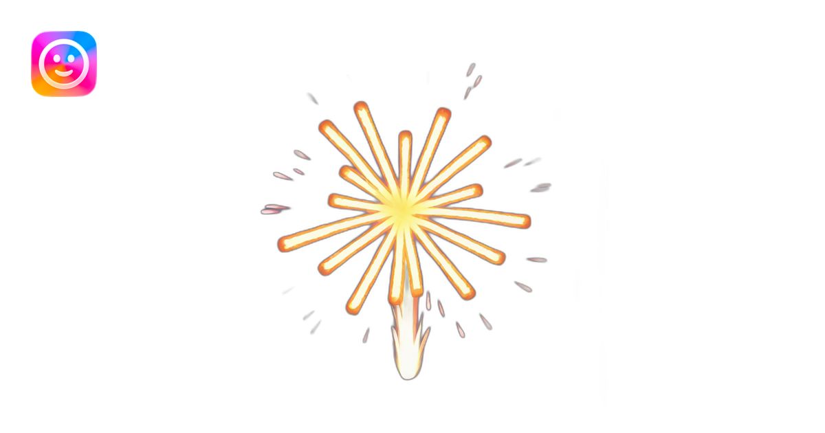 firework emoji | AI Emoji Generator