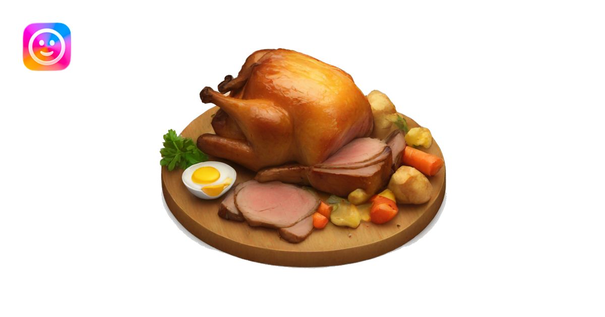 Sunday roast emoji | AI Emoji Generator