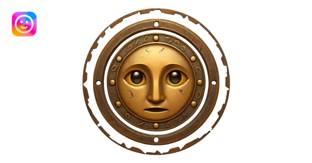 Ancient Coin emoji | AI Emoji Generator