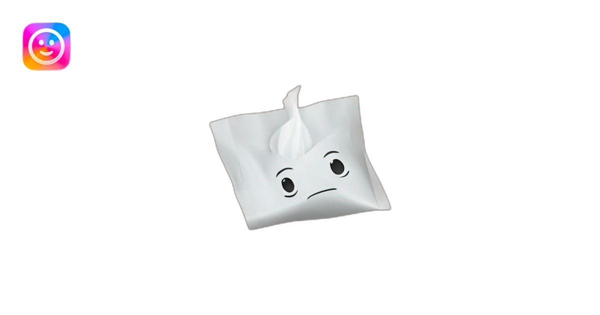 Tissue paper emoji | AI Emoji Generator