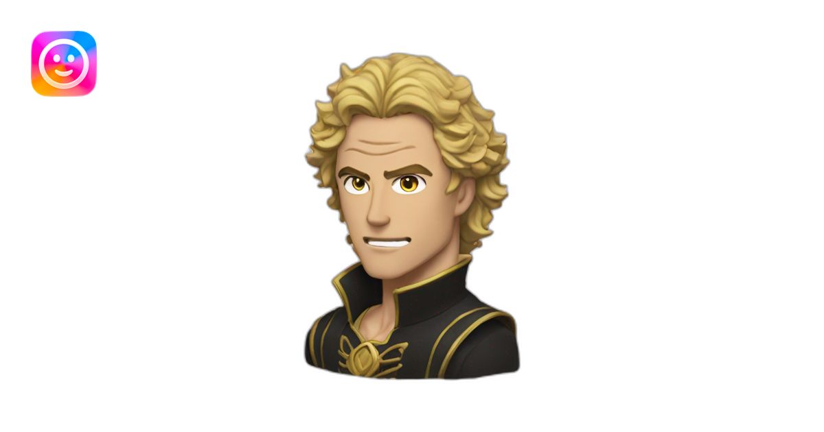Dio Brando avec thé world emoji | AI Emoji Generator