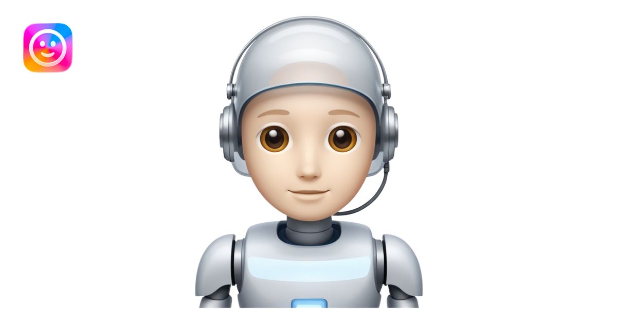 An AI bot that looks like the character Casper emoji | AI Emoji Generator