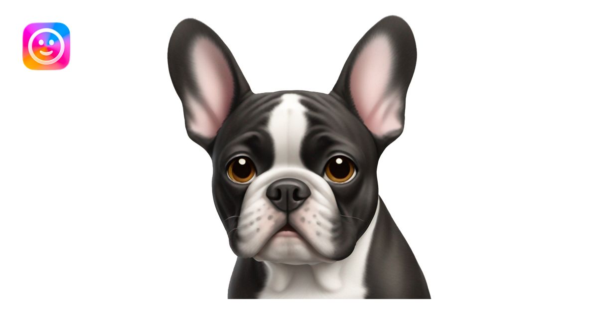 French bulldog emoji | AI Emoji Generator
