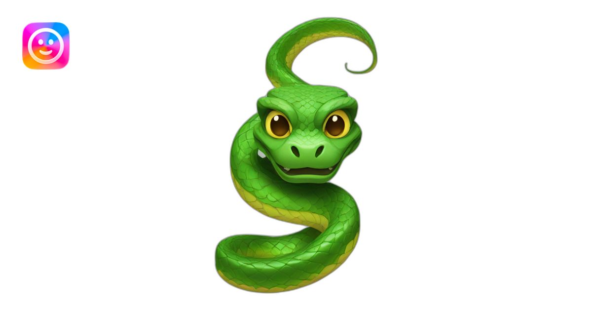 Pot viper emoji | AI Emoji Generator