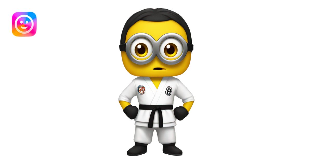 minion bob karate emoji | AI Emoji Generator