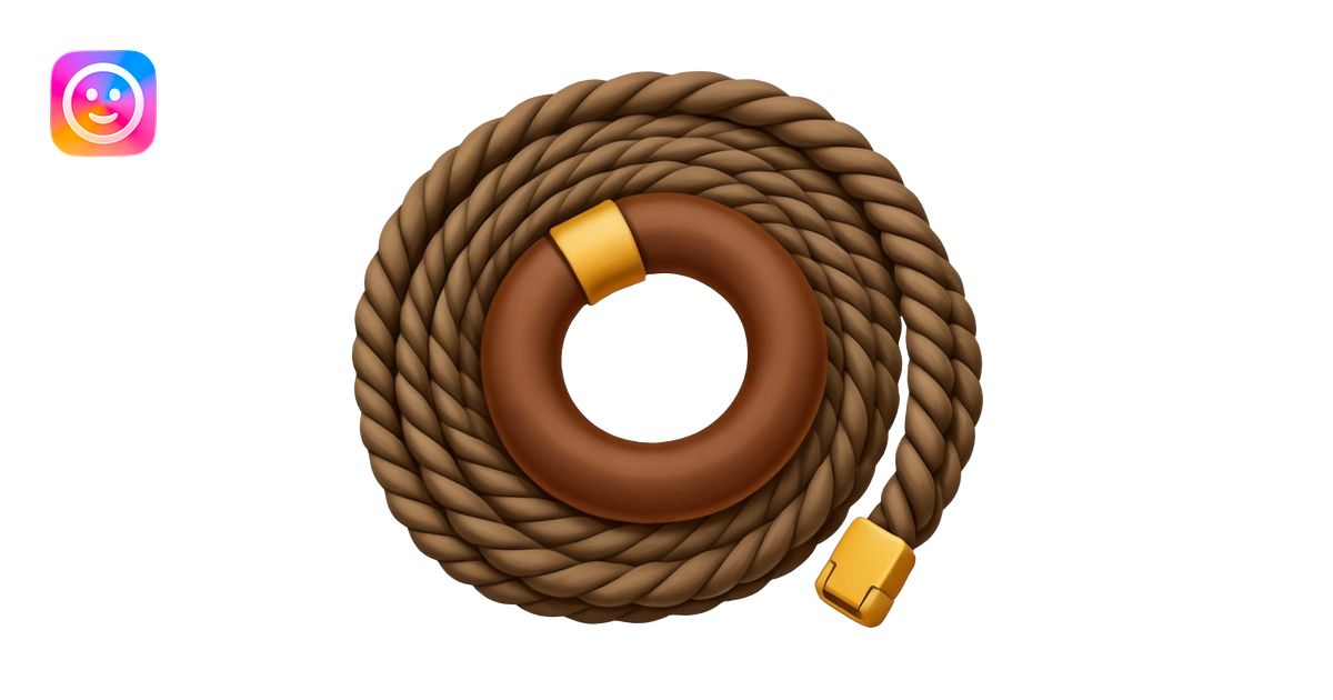 rope coil emoji | AI Emoji Generator