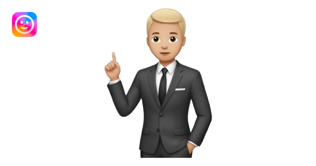 business man day strategy on board emoji | AI Emoji Generator