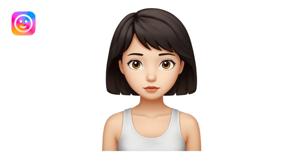 A pretty girl with dark brown eyes and short wavy dark hair with short ...