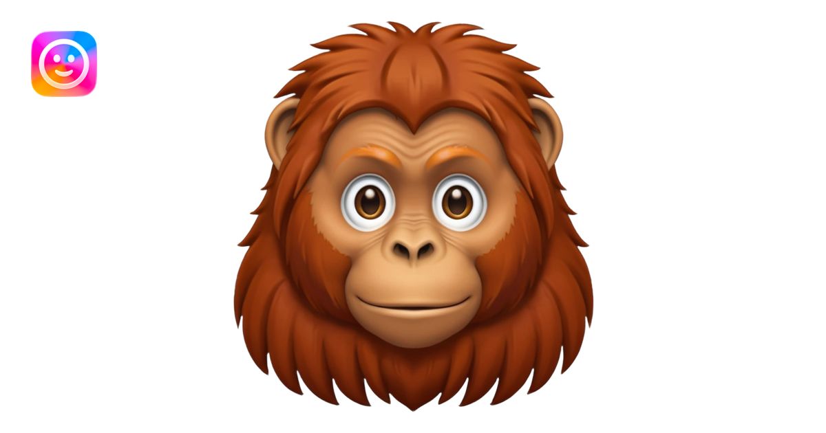 orangutan emoji | AI Emoji Generator