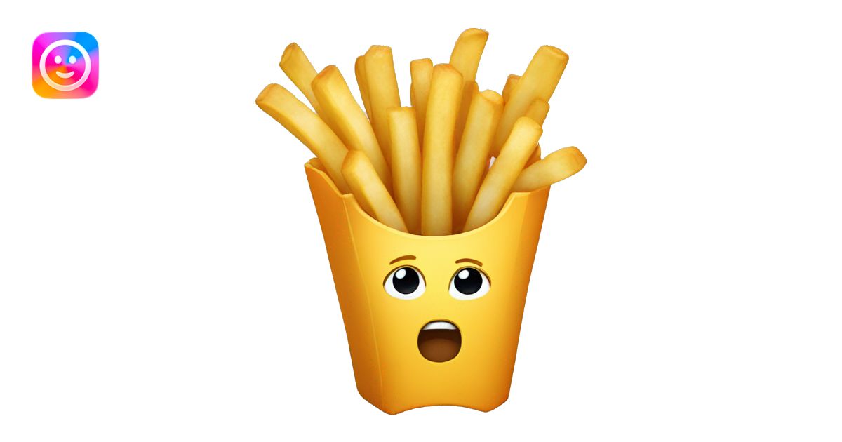 French fries emoji | AI Emoji Generator