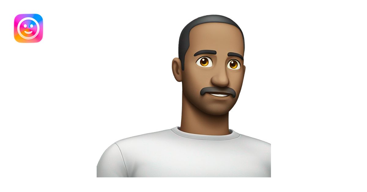man staring at you emoji | AI Emoji Generator