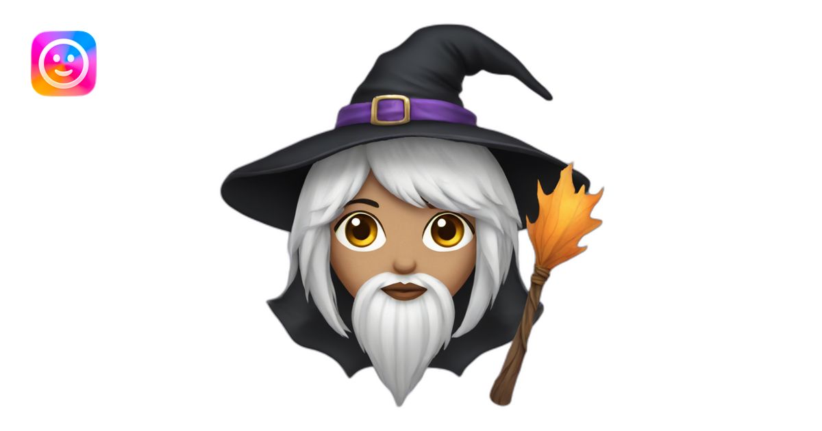 pretty witch emoji | AI Emoji Generator
