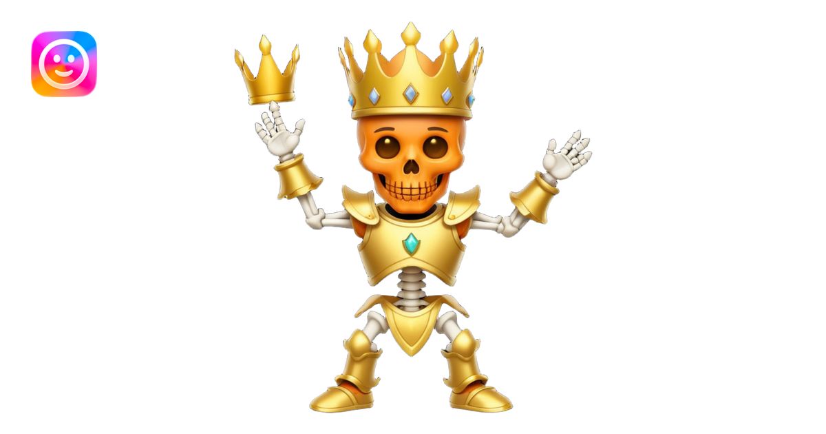 creame un emote de la skin Inferno Skeleton Balvin de fortnite, es ...