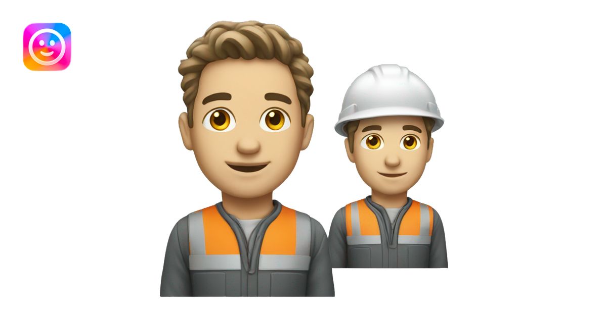 Automotive engineer emoji | AI Emoji Generator