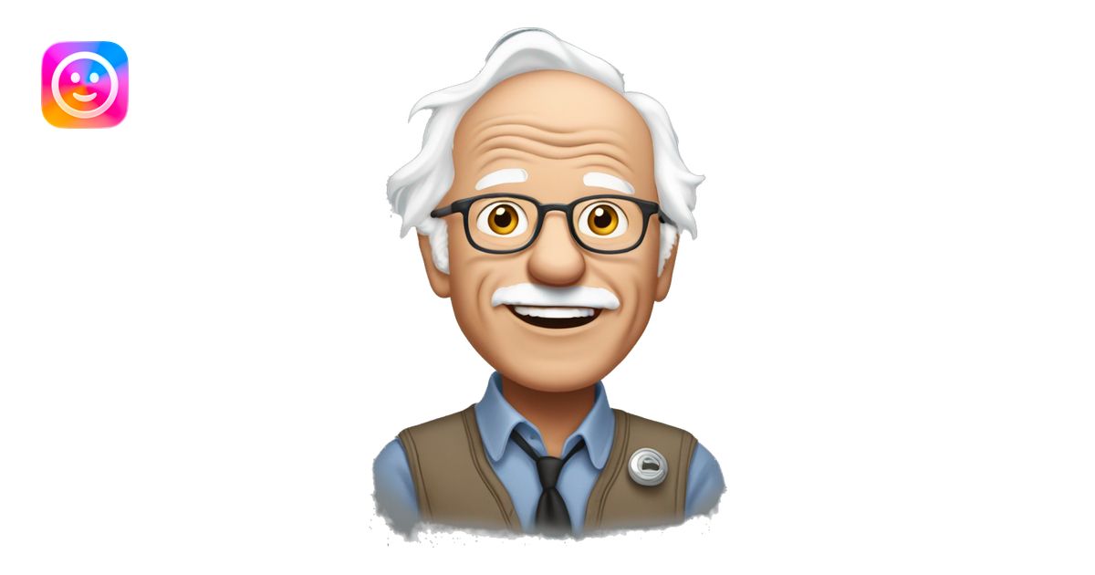 Bernie doodle emoji | AI Emoji Generator