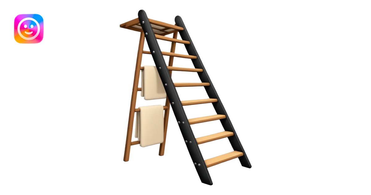 Simple wooden frame, vertical ladder, basic mattresses, often in ...