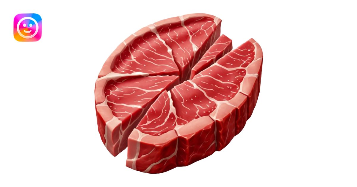 MEAT emoji | AI Emoji Generator