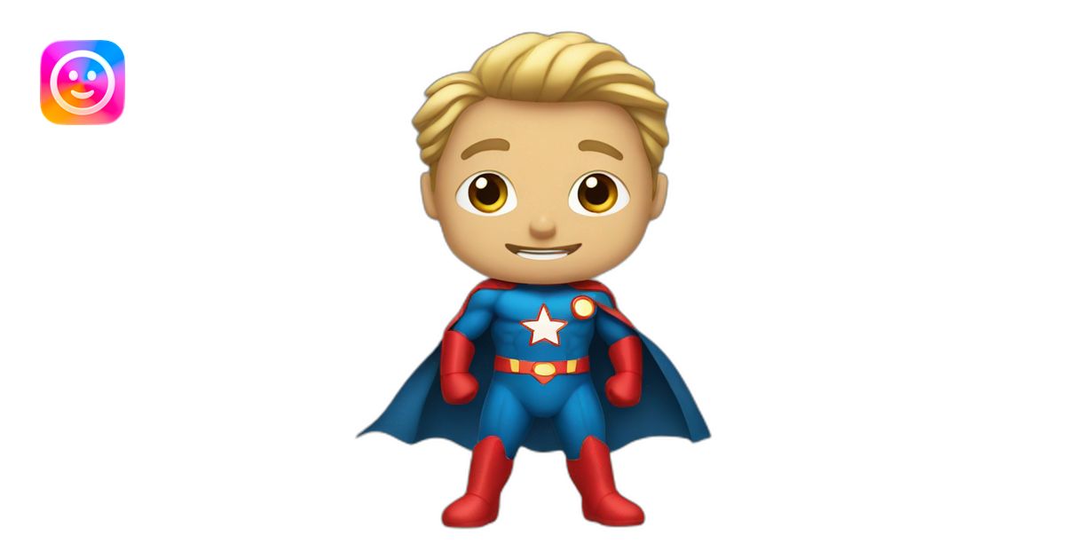 super hero emoji | AI Emoji Generator