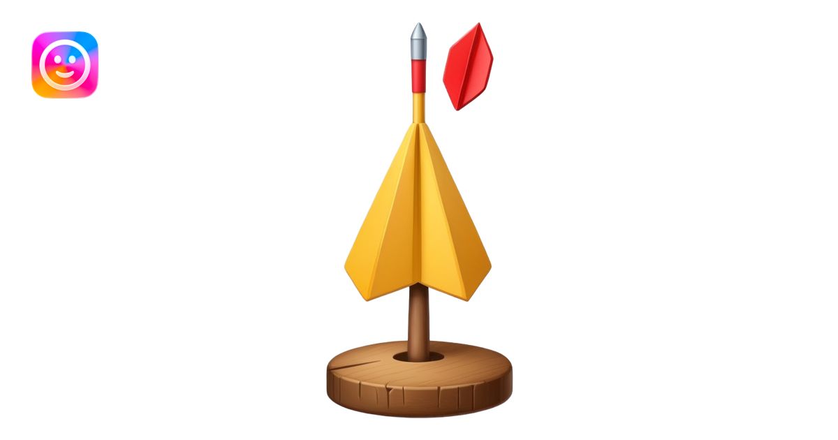 a single Dart emoji | AI Emoji Generator