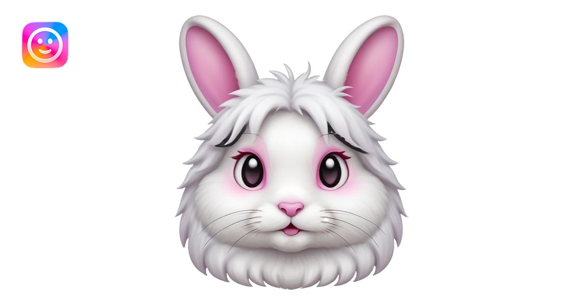 Crea un conejo cute hembra emoji | AI Emoji Generator