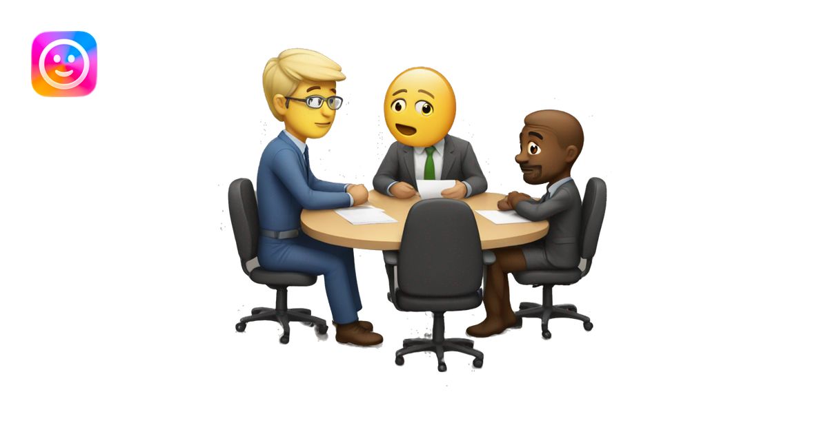 work meeting emoji | AI Emoji Generator