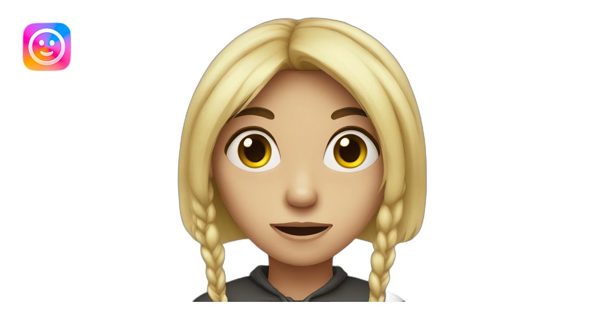 SCARY GIRL emoji | AI Emoji Generator