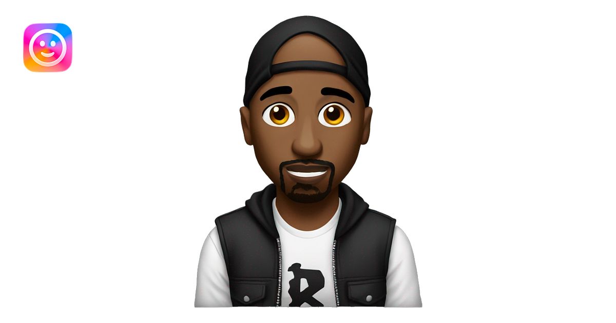 2pac emoji | AI Emoji Generator