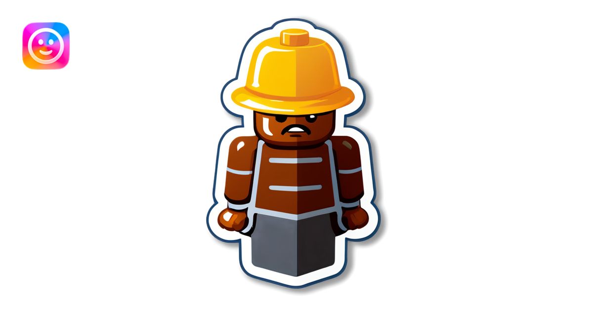person pooping bricks image | AI Emoji Generator