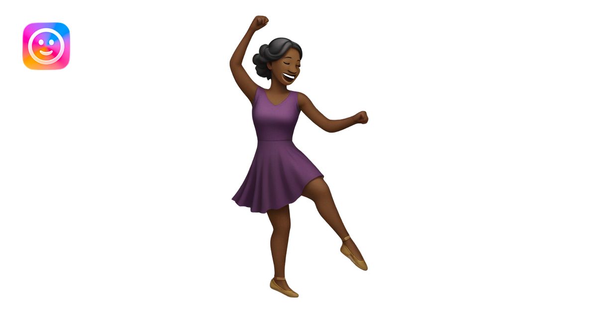 Woman dancing emoji | AI Emoji Generator