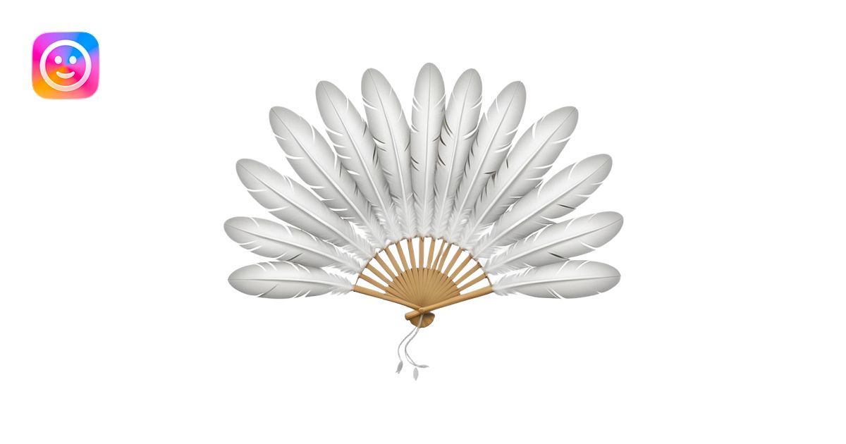 A dovetail consisting of white feathers that spread out in a fan shape ...