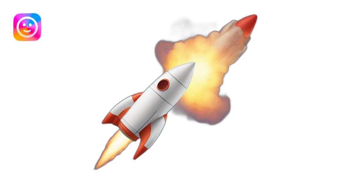 rocket emoji | AI Emoji Generator