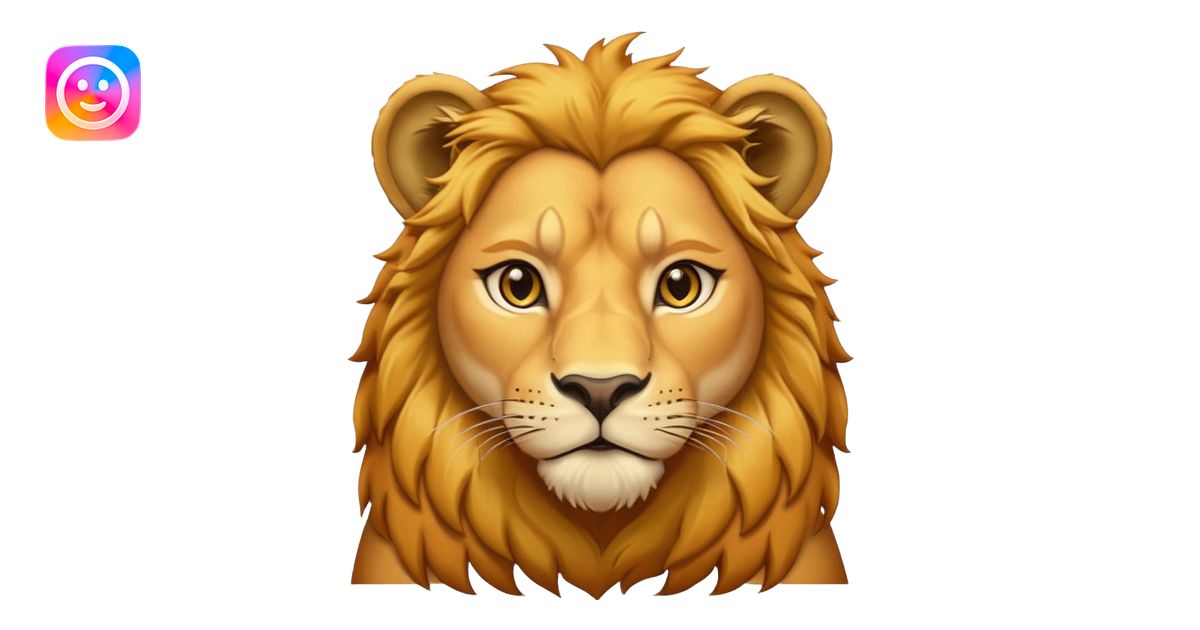 Lioness emoji | AI Emoji Generator