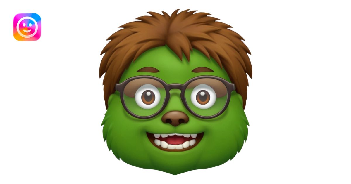 I wanted to be a green gopher emoji | AI Emoji Generator